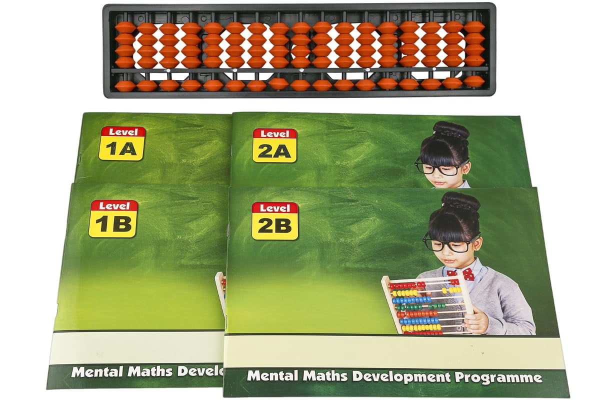 Fourthline Math Explorer Set: Abacus Books For Kids - Levels 1A & 1B ...