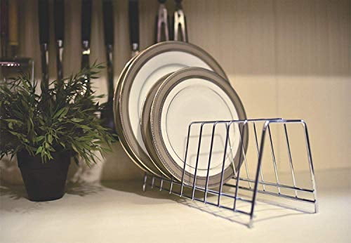 Fourthline Multipurpose Chrome Plated Stainless Steel Dish thali Plate ...