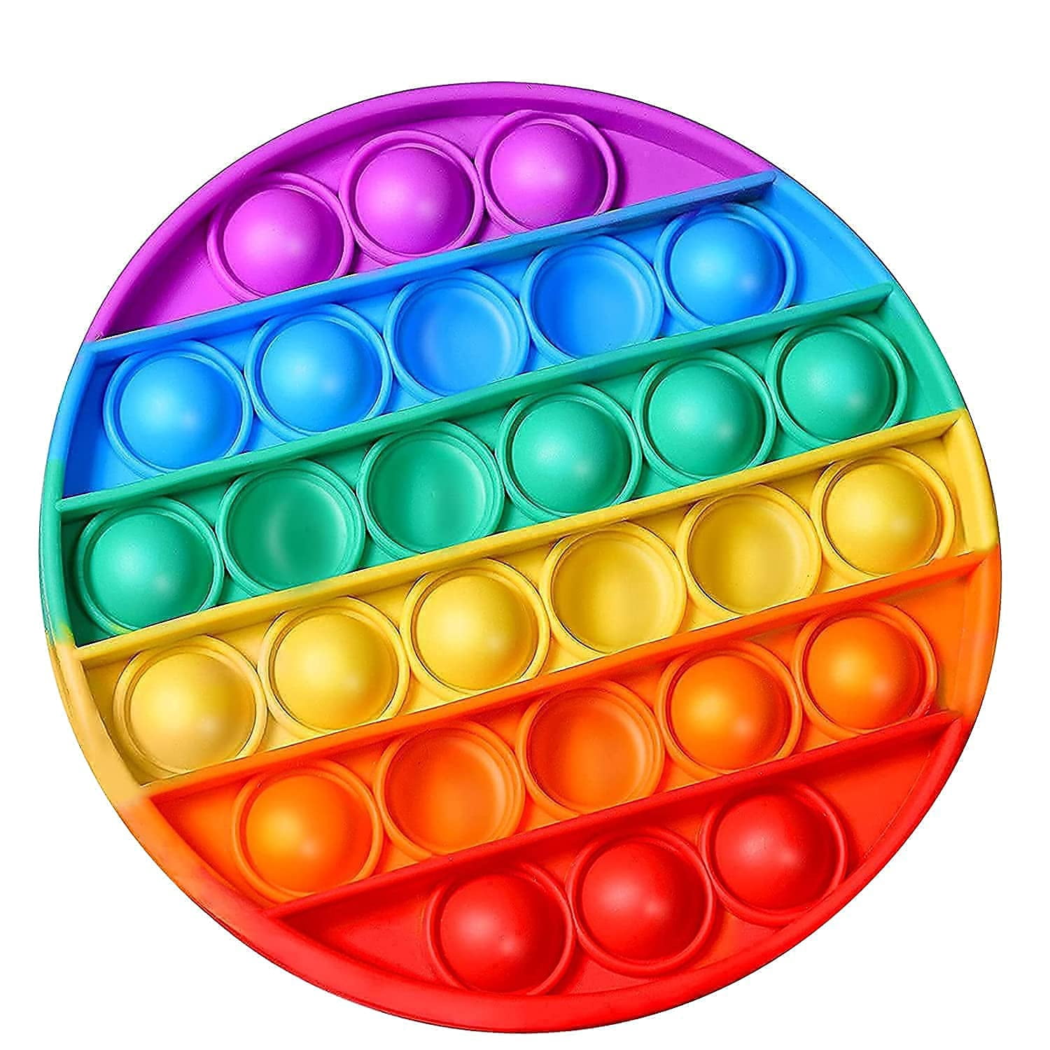 Fourthline Pop it Toy, Pop It Fidget Toy Set popit Game Stress Relief ...