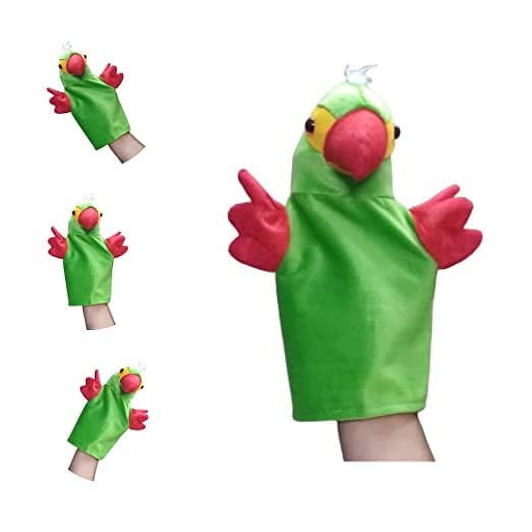 Fourthline Parrot Hand Puppets for Engaging Kids' Learning and Play ...