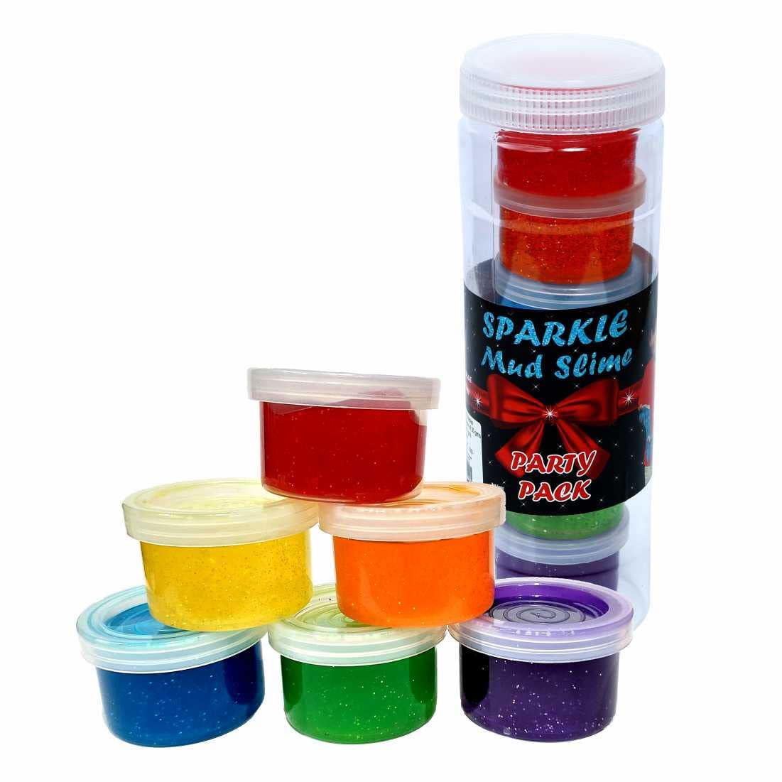 Fourthline Party Pack Of Slime (Sparkle Mud Slime) Sparkling Crystal ...