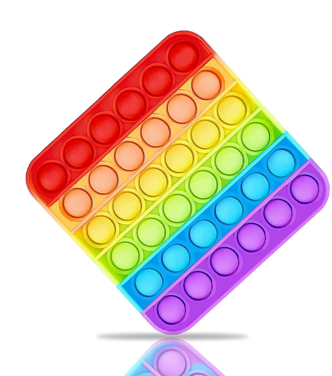 Fourthline Pop It Bubble Fidget Toy, Stress Relief Toy, Sensory Toy ...