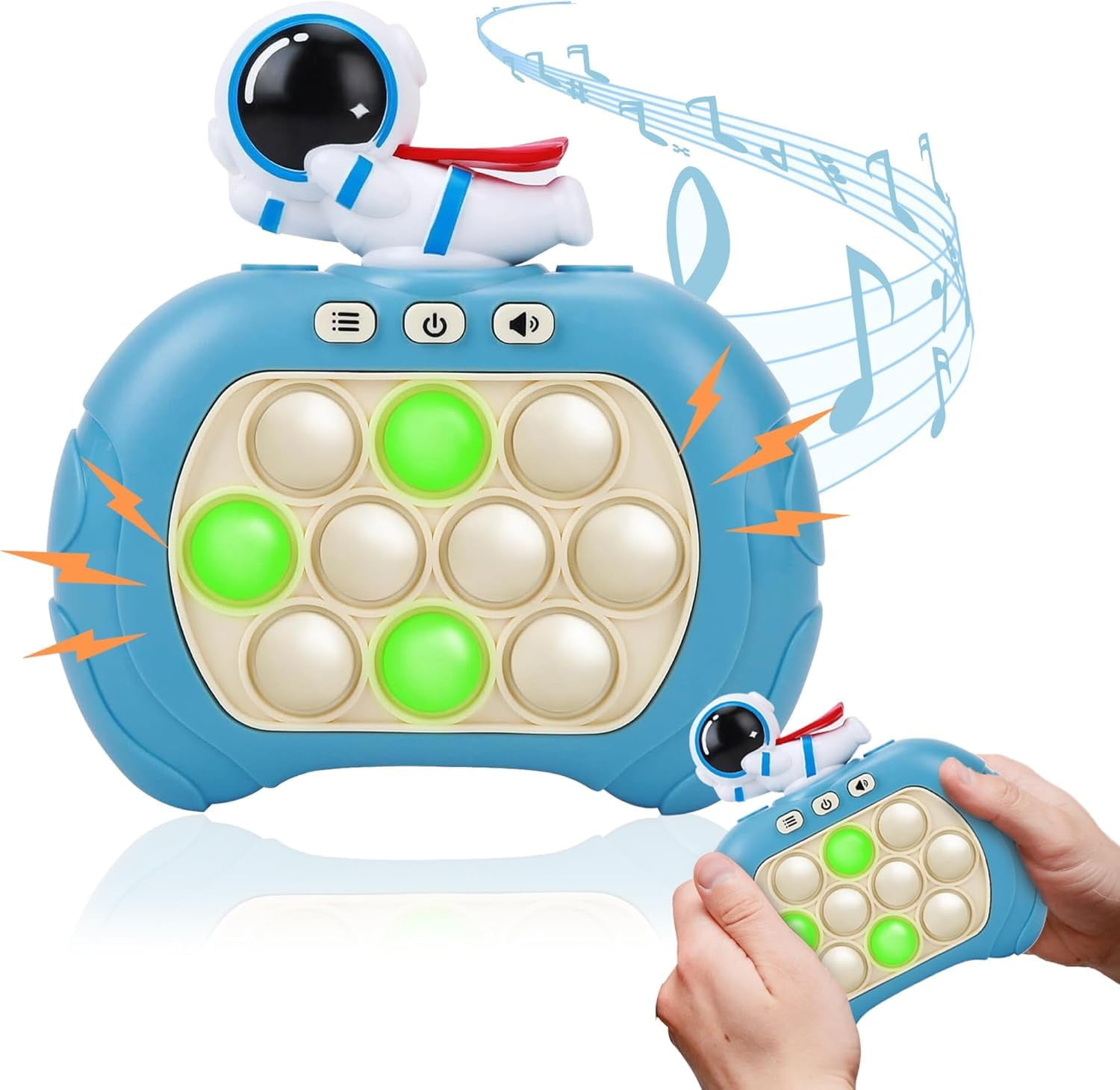 Fourthline Pop it Pro Game, Astronaut Fidget Toy with Music for Kids ...