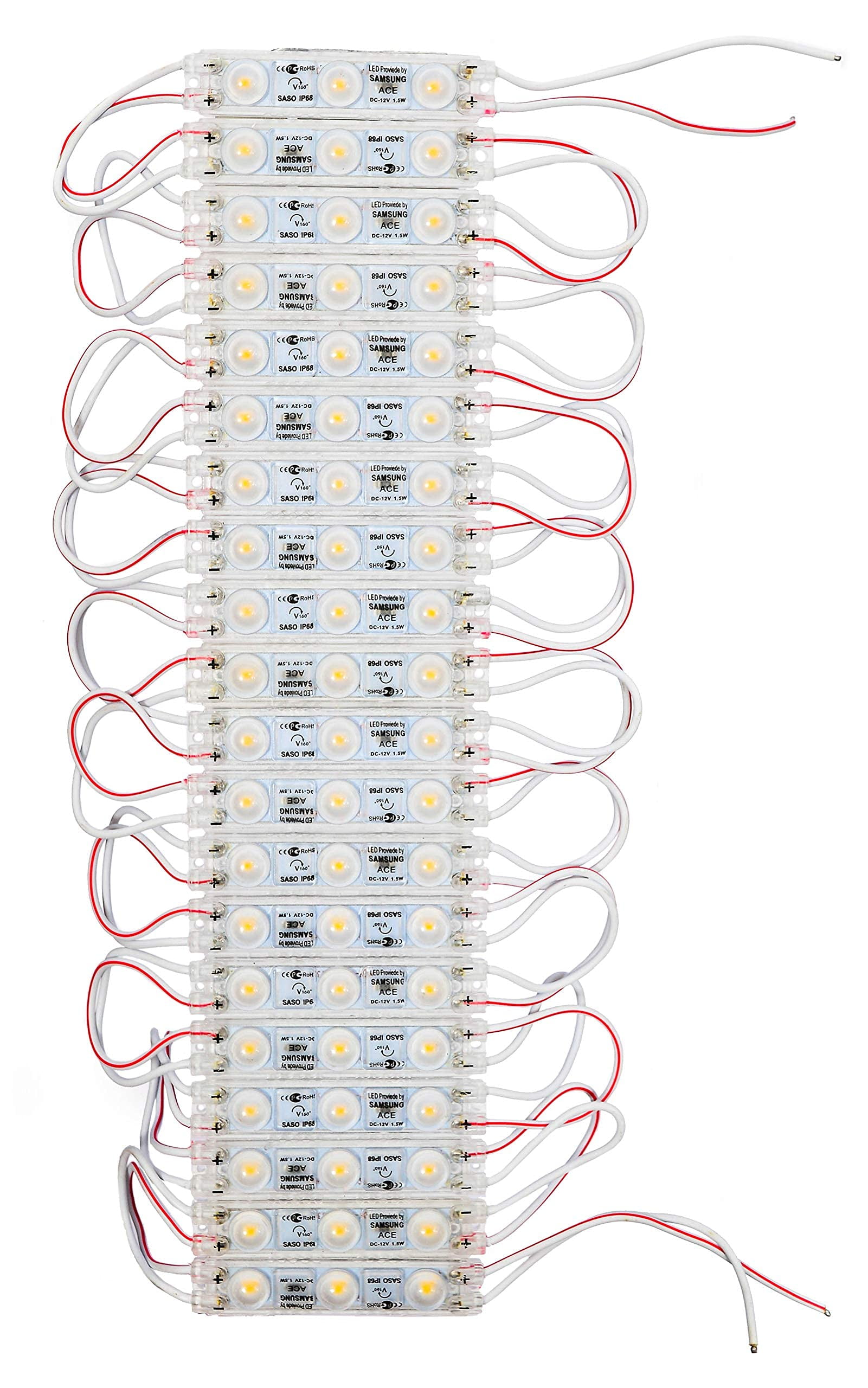 Fourthline Premium 3Led Strip 12V Waterproof 5730 LED SMD, 1.5w/Module ...
