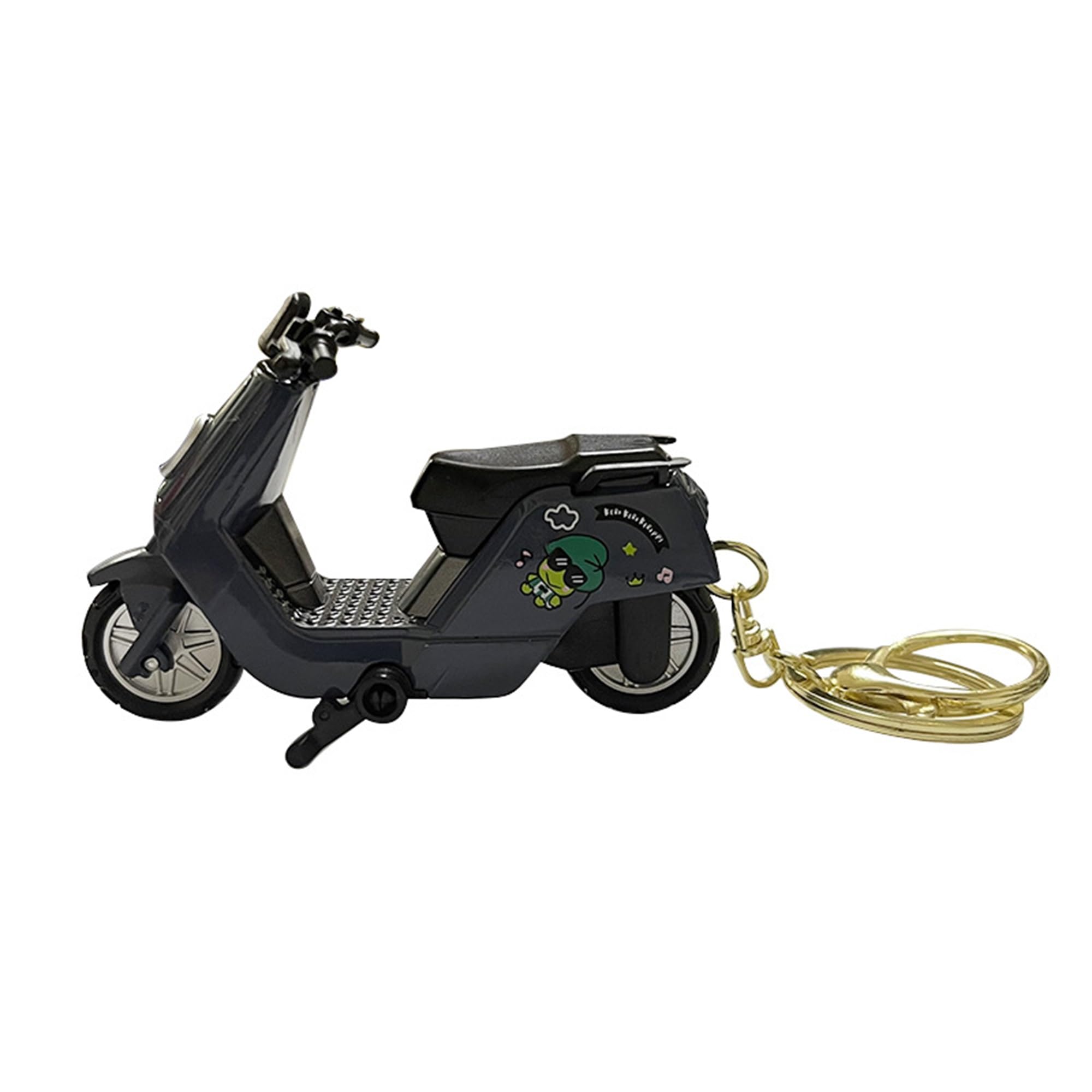 Fourthline Push & Go Metal Toy Car Bike Scooter Plane with Key Hook ...