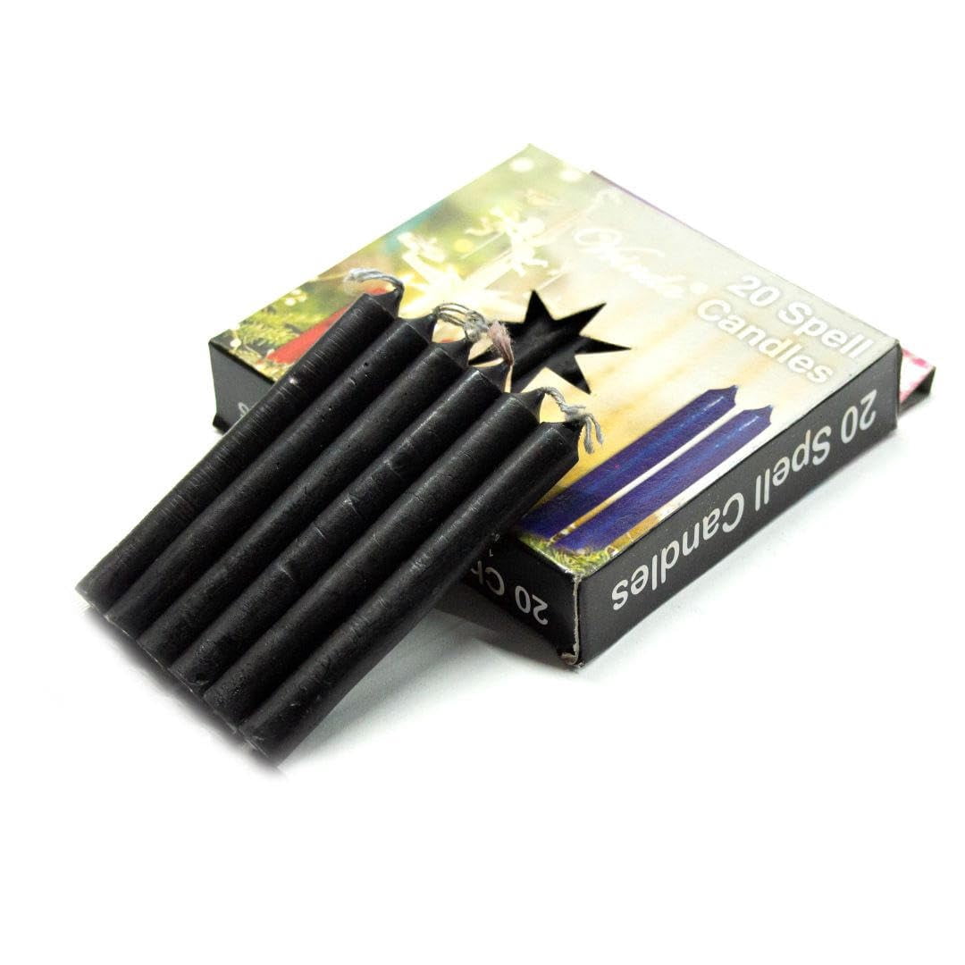 Fourthline® Set of 20-4" Mini Chime Ritual Spell Unscented Taper ...