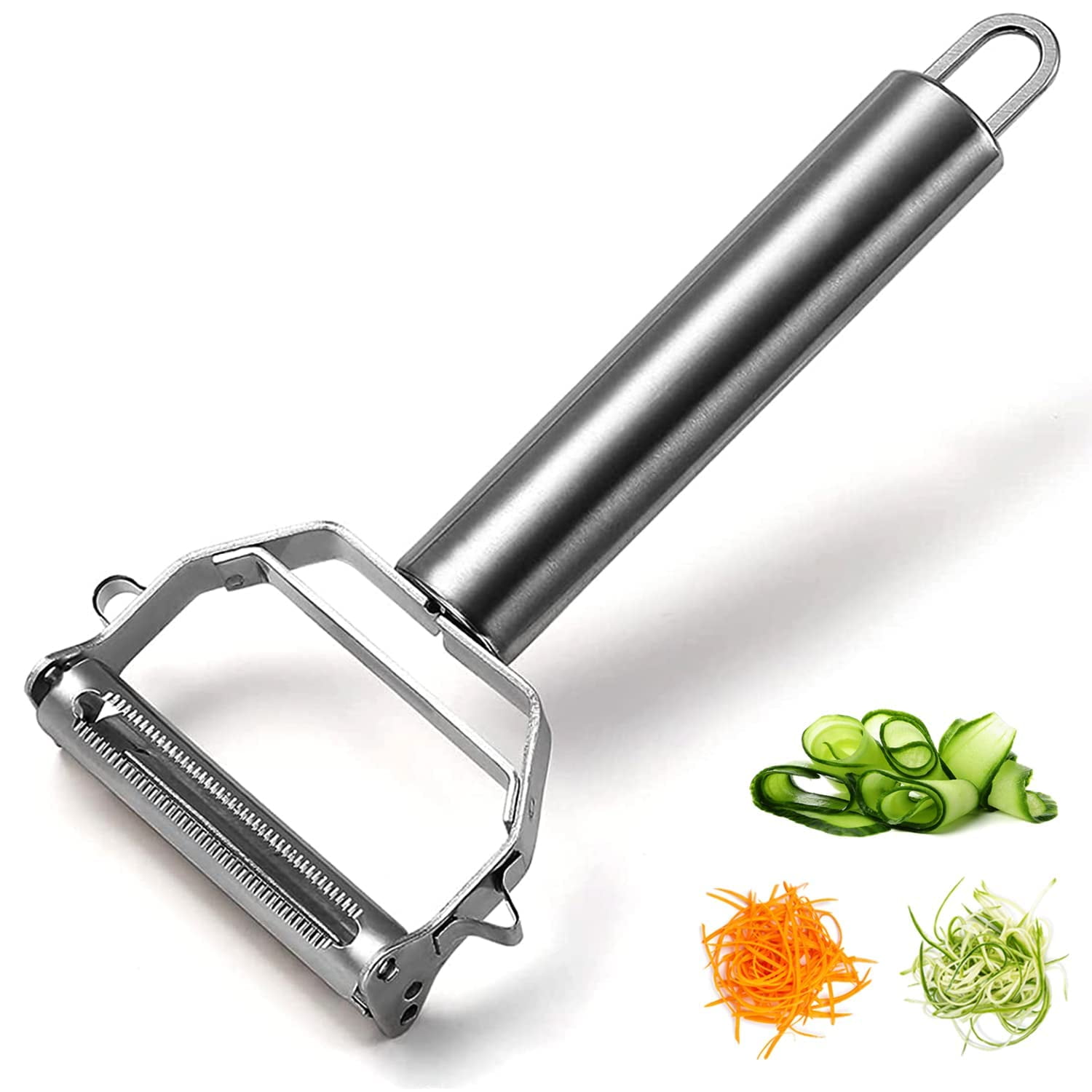 Fourthline Stainless Steel Julienne Peeler Multi-Function Fruit ...