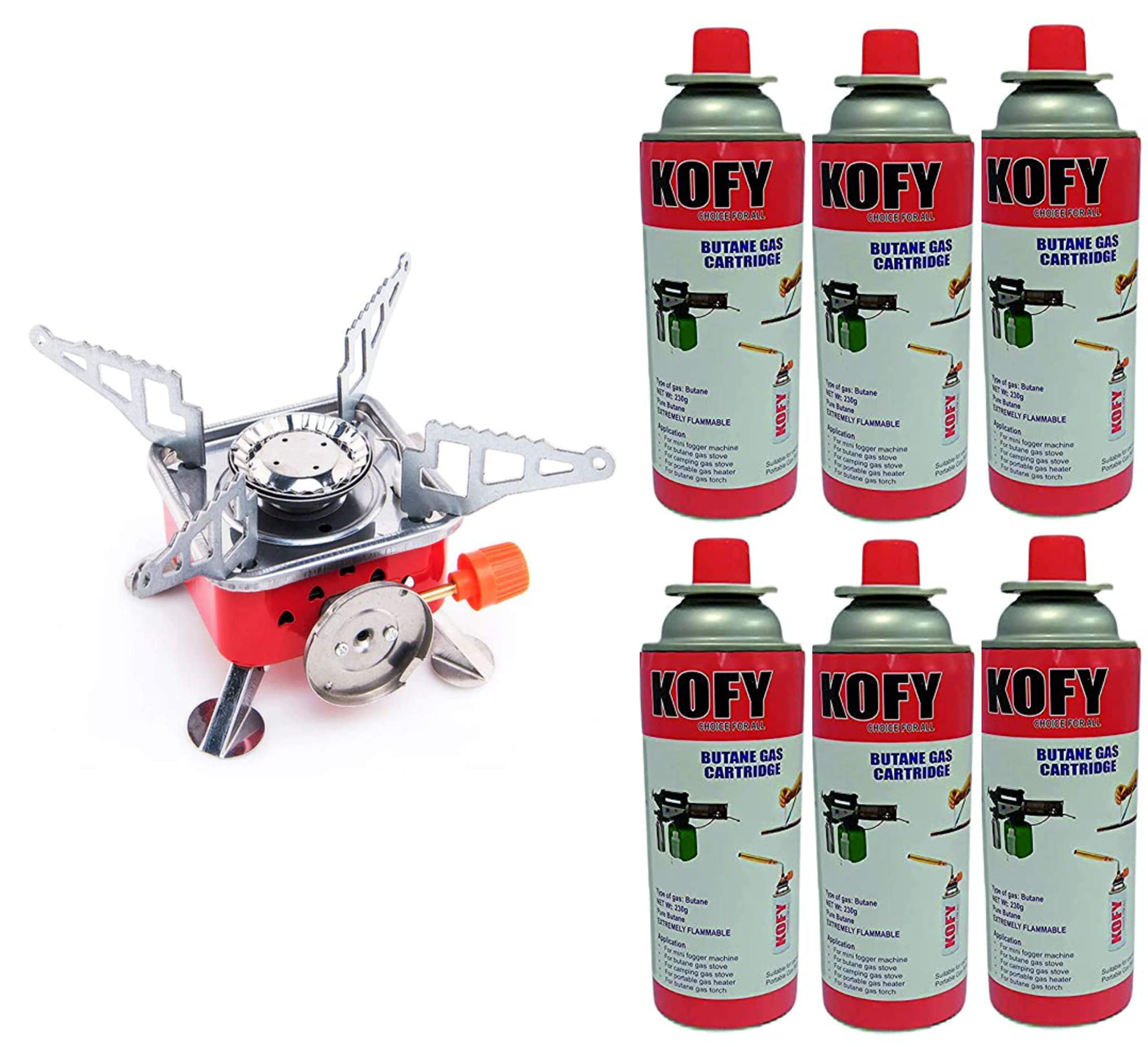 Fourthline Stainless Steel Portable Butane Gas Burner/Stove For Camping ...