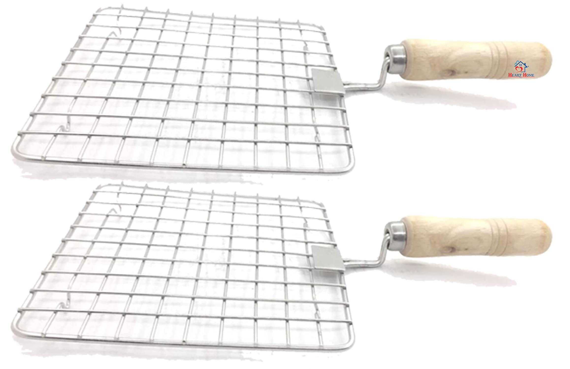 Fourthline Stainless Steel Square Papad Jali/Roti Roast Grill/Papad ...