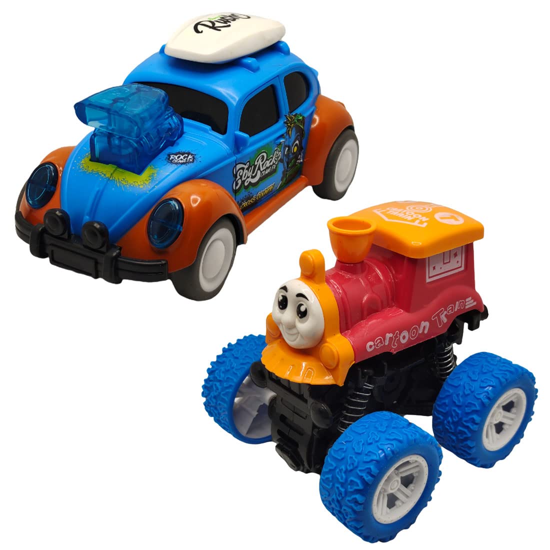 Fourthline Unbreakable Four-Wheel Drive Friction Powered Diecast ...