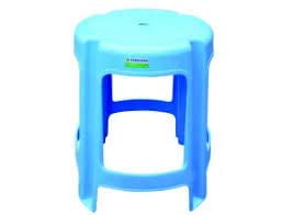 Fourthline Unbreakable Plastic Round Stool (Standard, Orange) - Walmart.com