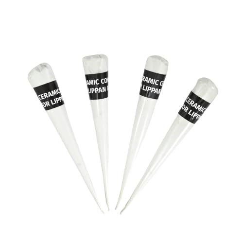 Fourthline White Clay Ceramic Cones for Lippan Art and Craft Materials ...