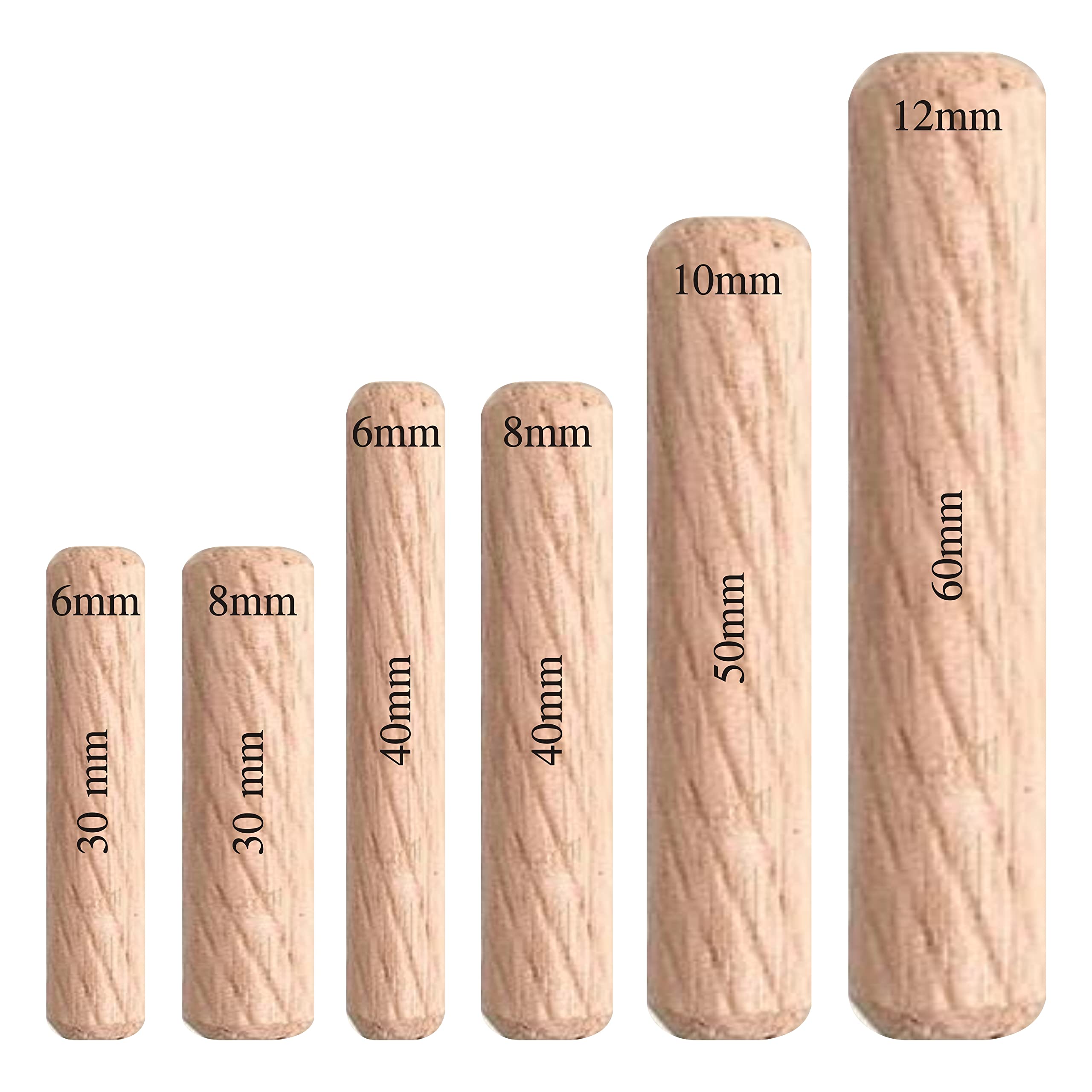 Fourthline® Wooden Dowel Pins. Furniture Connector Fastener Accessories ...