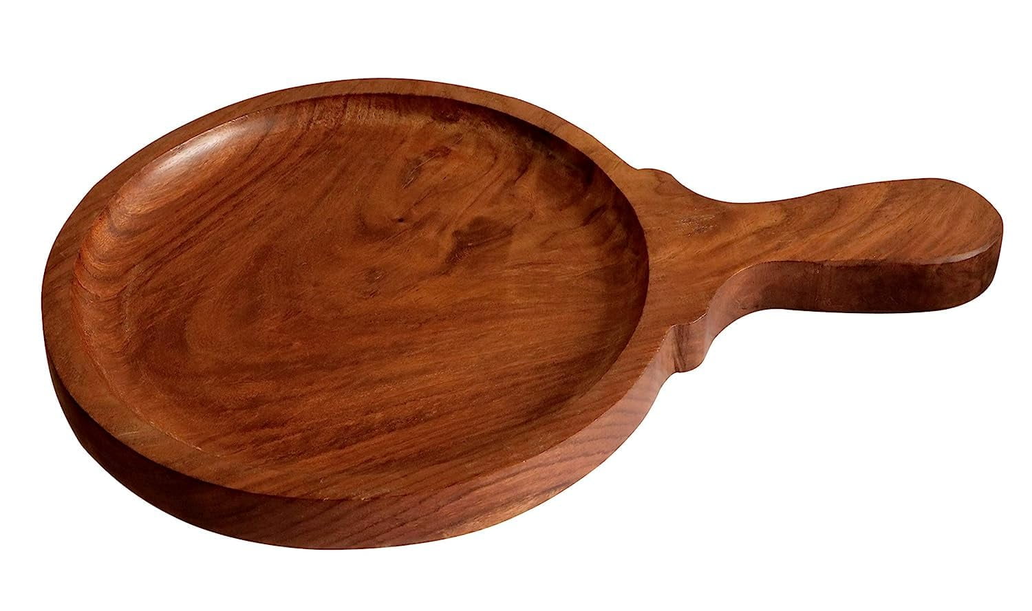 Fourthline Wooden Pizza Pan, Pizza Serving Tray of Kitchen|| Platter ...