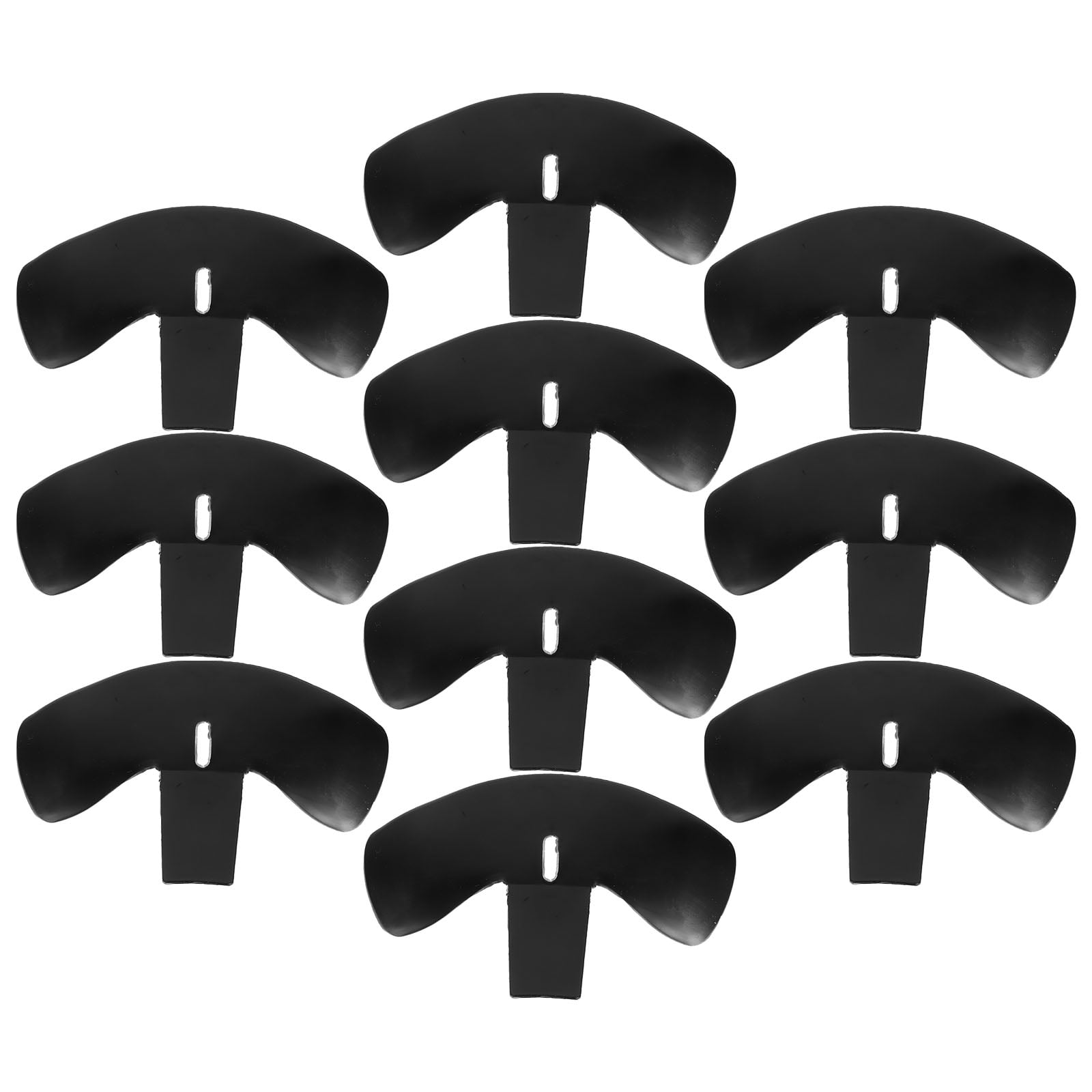 Fovewise 10pcs Full Brim Hard Hat Visor Insert Universal Bump Cap ...