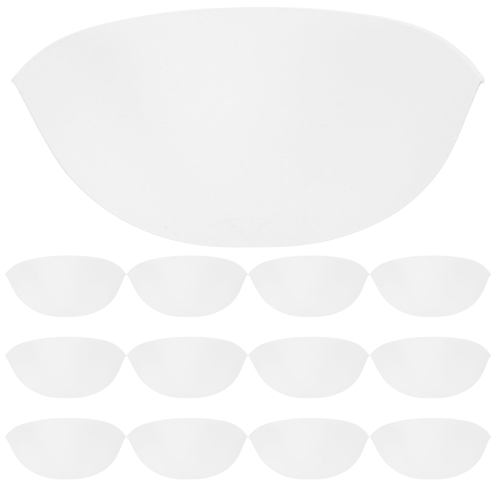 Fovewise 20Pcs Baseball Cap Inserts Baseball Crown Bump Cap Insert Hat ...