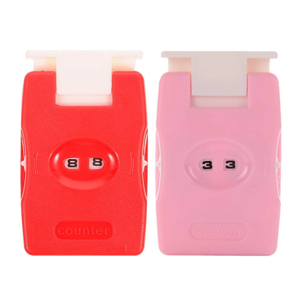 Fovewise 2Pcs Stitch Counter Simplify Knitting Counter Flexible Stitch ...