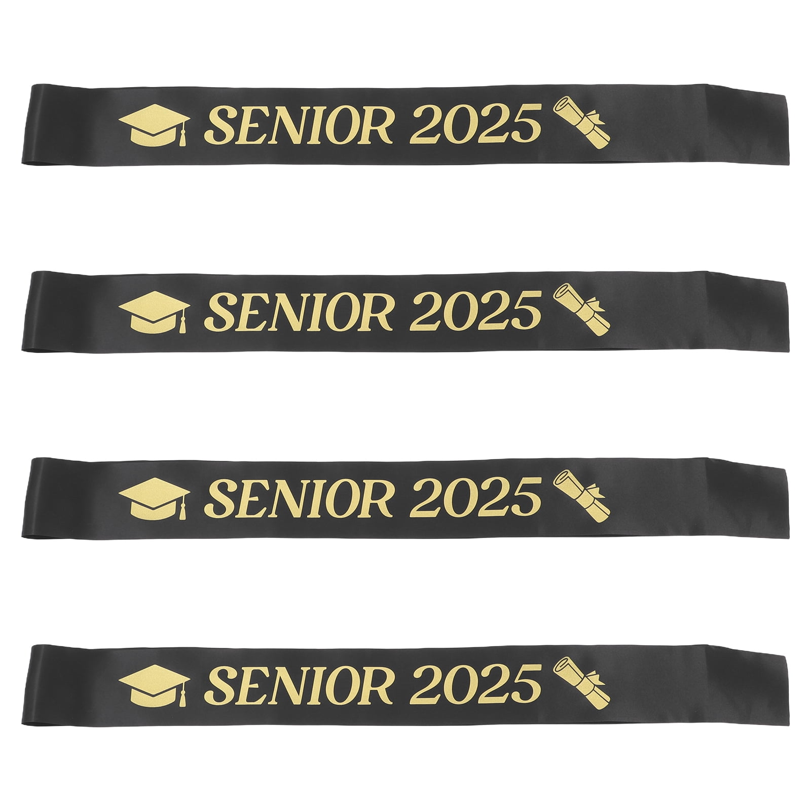 Fovewise 4PCS Graduation Sash Stoles Senior 2025 Sashes Graduation ...