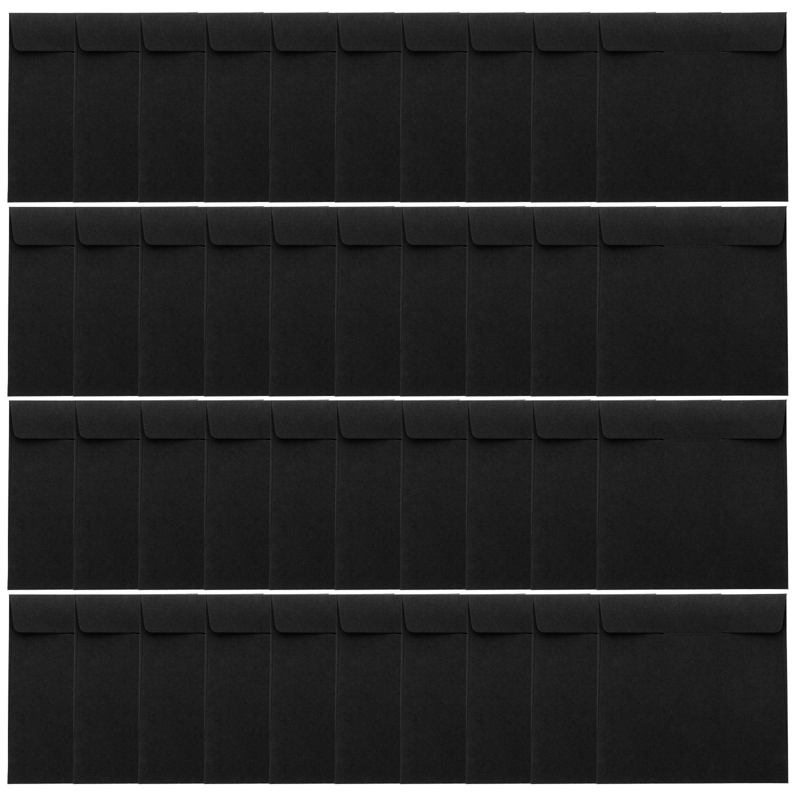 50pcs Retro Black Paper DVD Sleeves for Storage Use Ideal and DIY ...