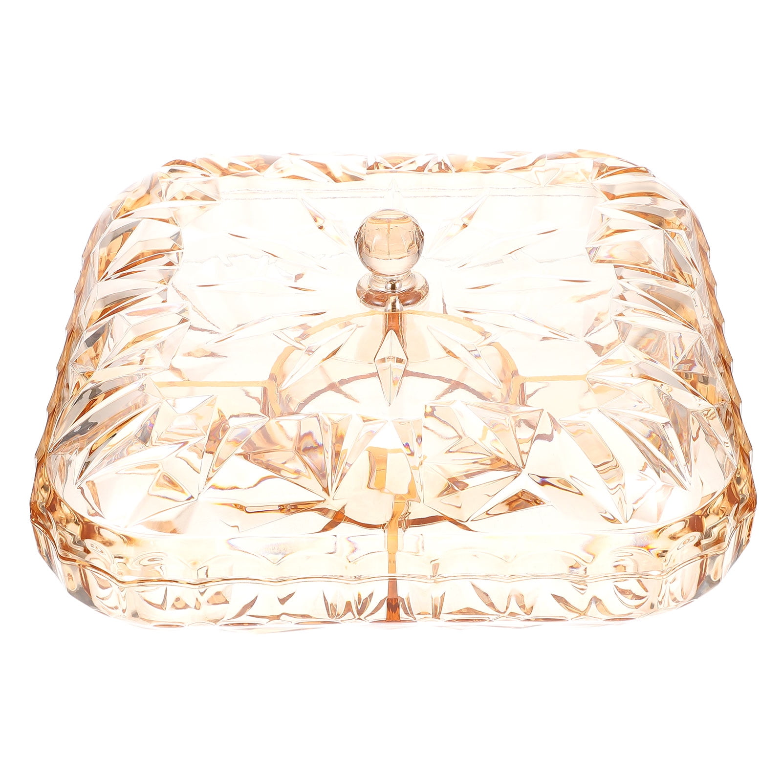 Fovewise Plastic Compartments Snack Storage Box European Style Nut ...