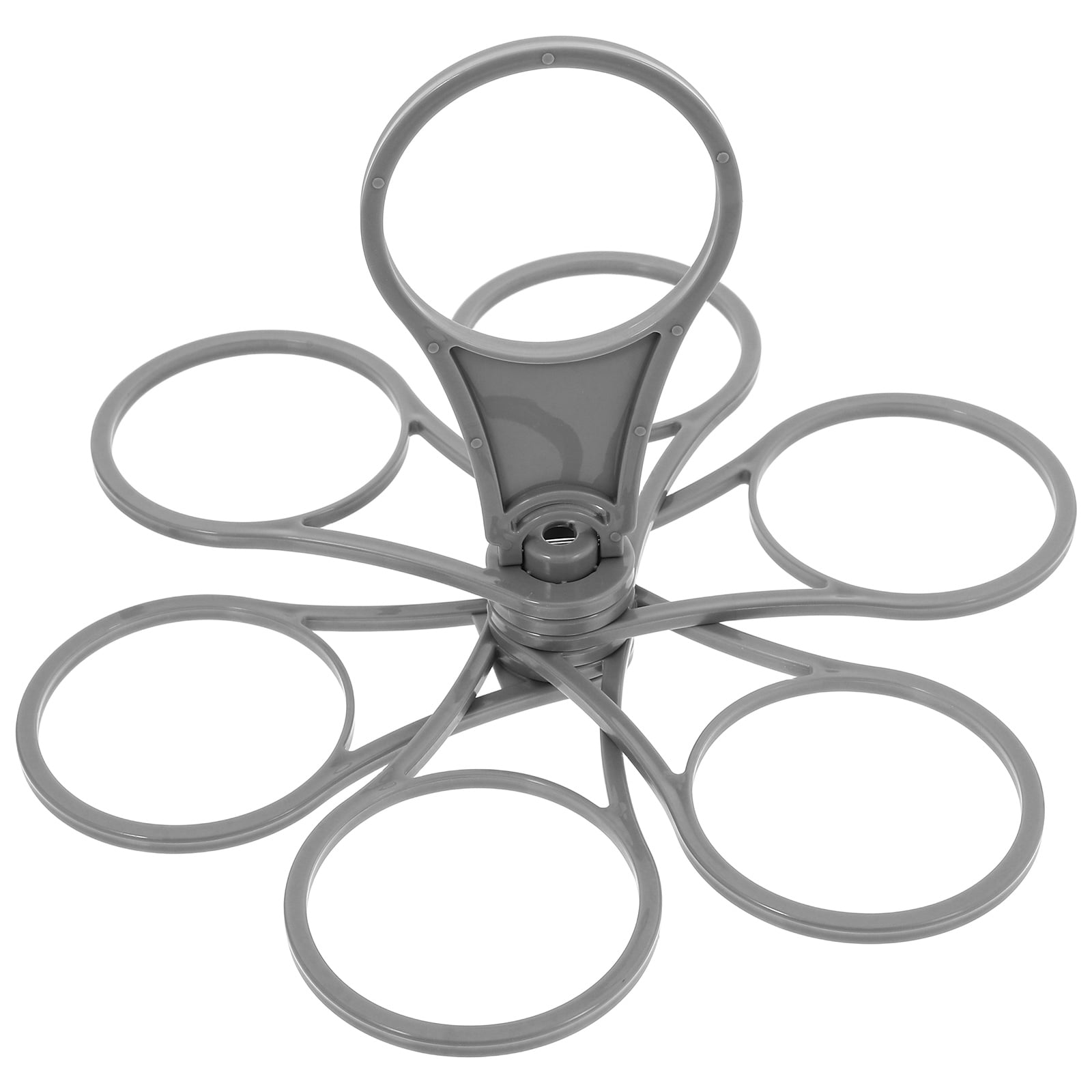 Fovewise Rotating Cup Tote Holder Foldable 6 Cups Coffee Cup Creative ...