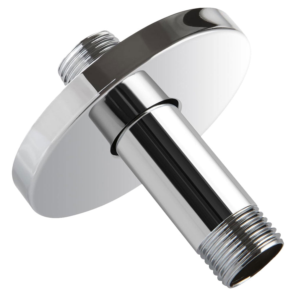 Fovewise Stainless Steel Rainfall Showerhead Arm Wall Mount Extension ...