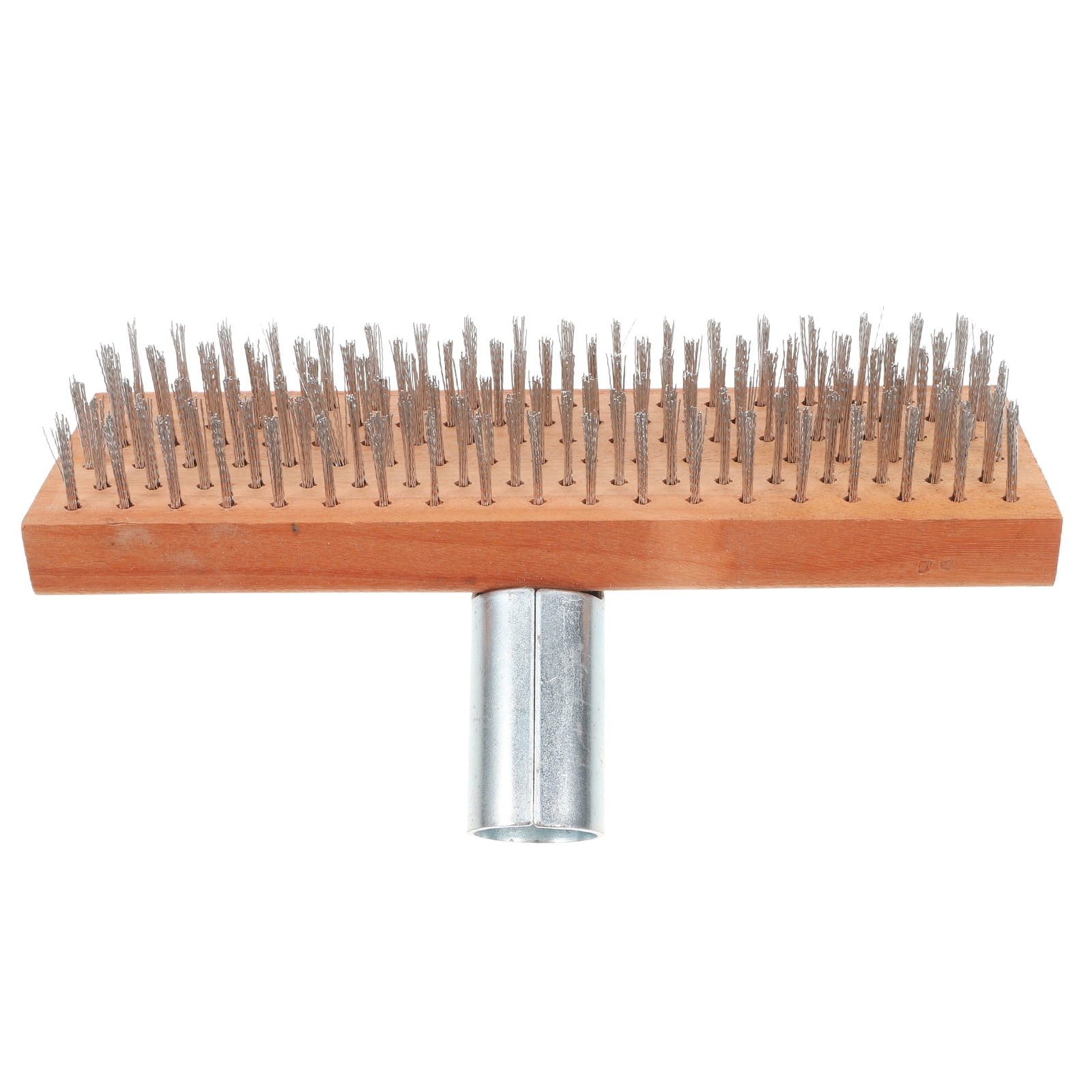 Fovewise Stainless Steel Wire Broom Brush Heavy Duty Scrub Brush for ...