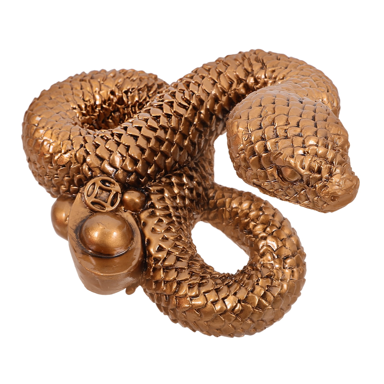 Fovewise Tabletop Resin Small Snake Model Resin Adornment Chic Resin ...