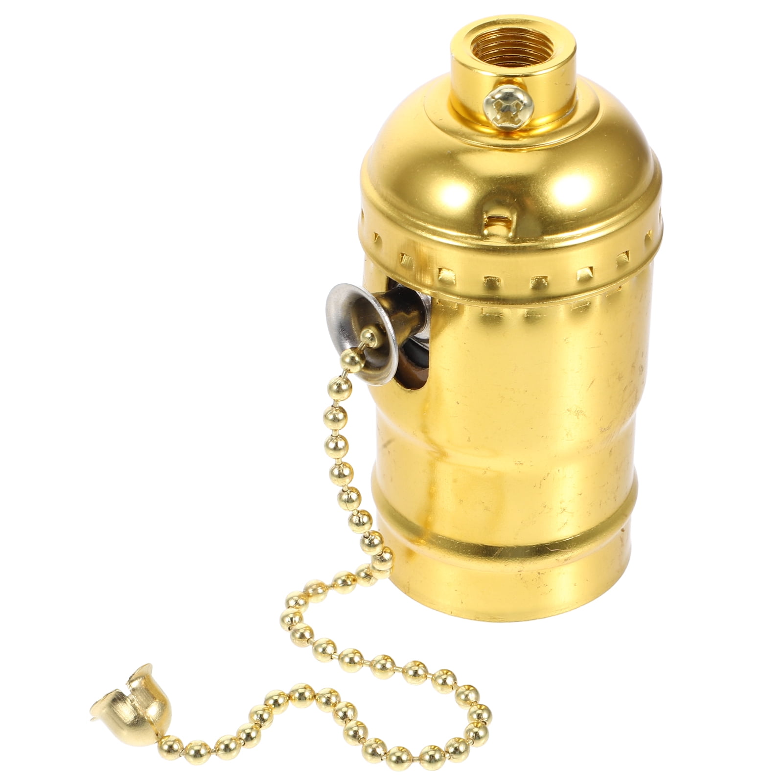 Fovewise Vintage E26 Light Bulb Socket with Pull Chain Screw-in Lamp ...