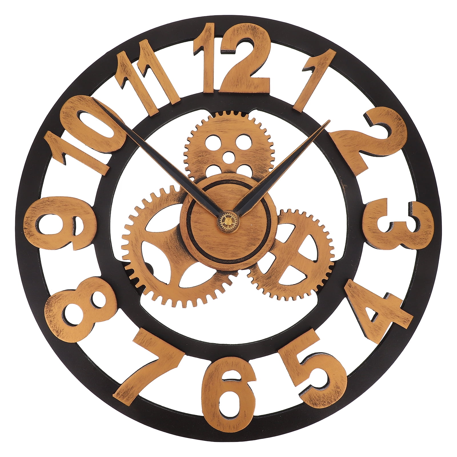 Fovewise Non-Ticking Wall Clock with , Mute Iron , Quiet and Convenient ...