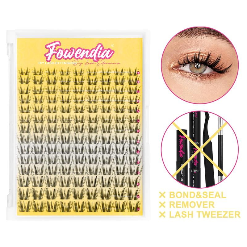 Fowendia California Sunset Wanna Be Freya Manga Lashes Cluster C D Curl ...