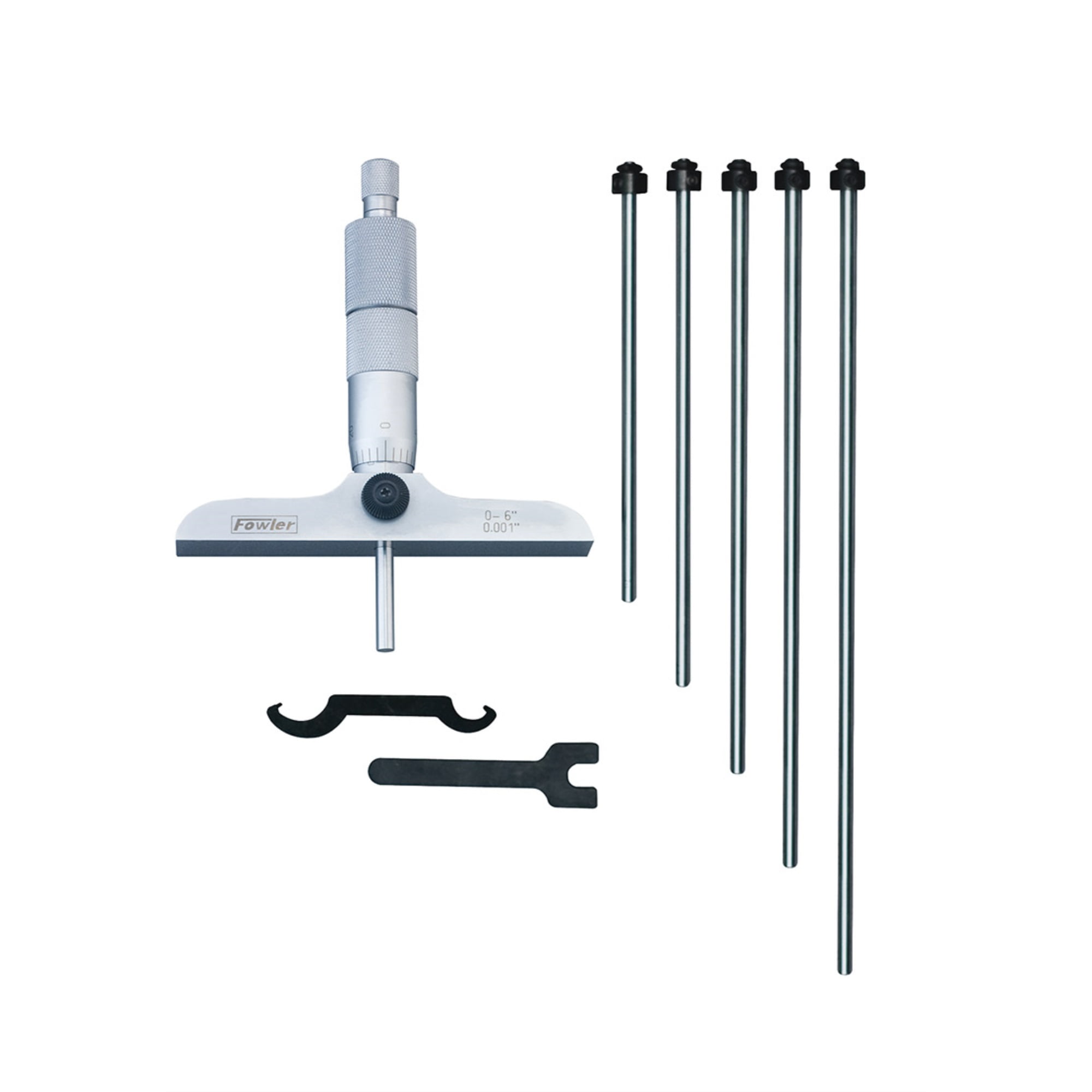 Fowler 0-6" Economy Depth Micrometer with 4" Base 52-225-116-0 ...