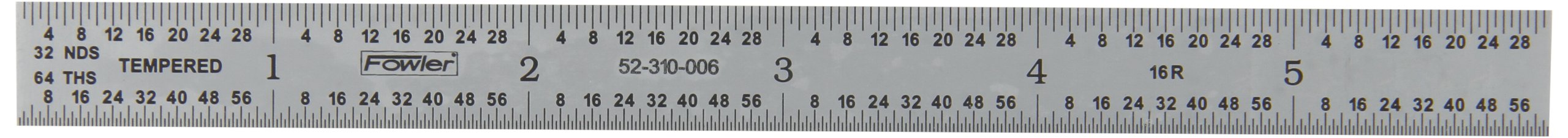 Fowler 52-310-006-0, Inch Flexible Steel Rule - 6" C40 - Walmart.com