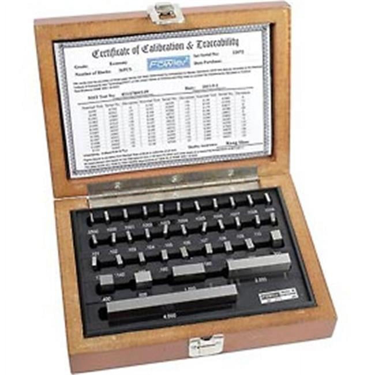 Fowler 53-672-036-0 Shop-Blox Rectangular Gage Block Set - 36 Piece ...