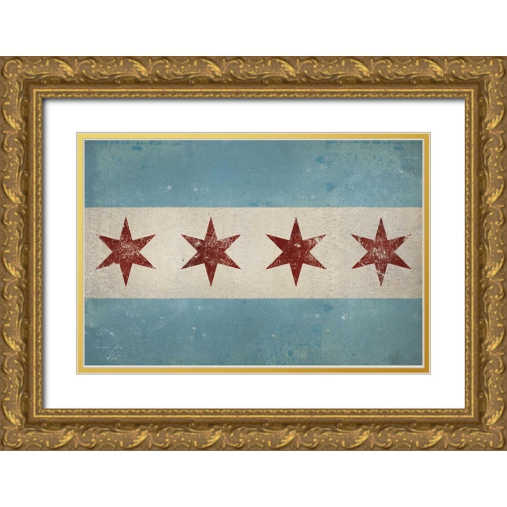 Fowler, Ryan 14x11 Gold Ornate Wood Framed with Double Matting Museum ...