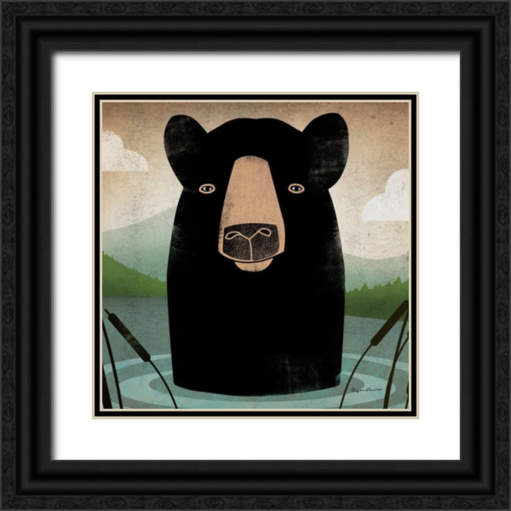 Fowler, Ryan 26x26 Black Ornate Wood Framed with Double Matting Museum Art Print Titled - Skinny ...
