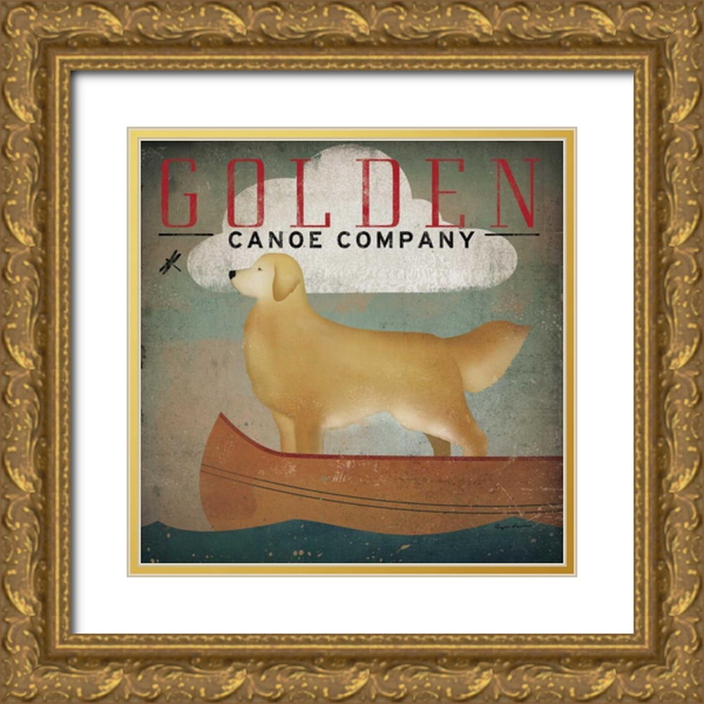 Fowler, Ryan 26x26 Gold Ornate Wood Framed with Double Matting Museum ...