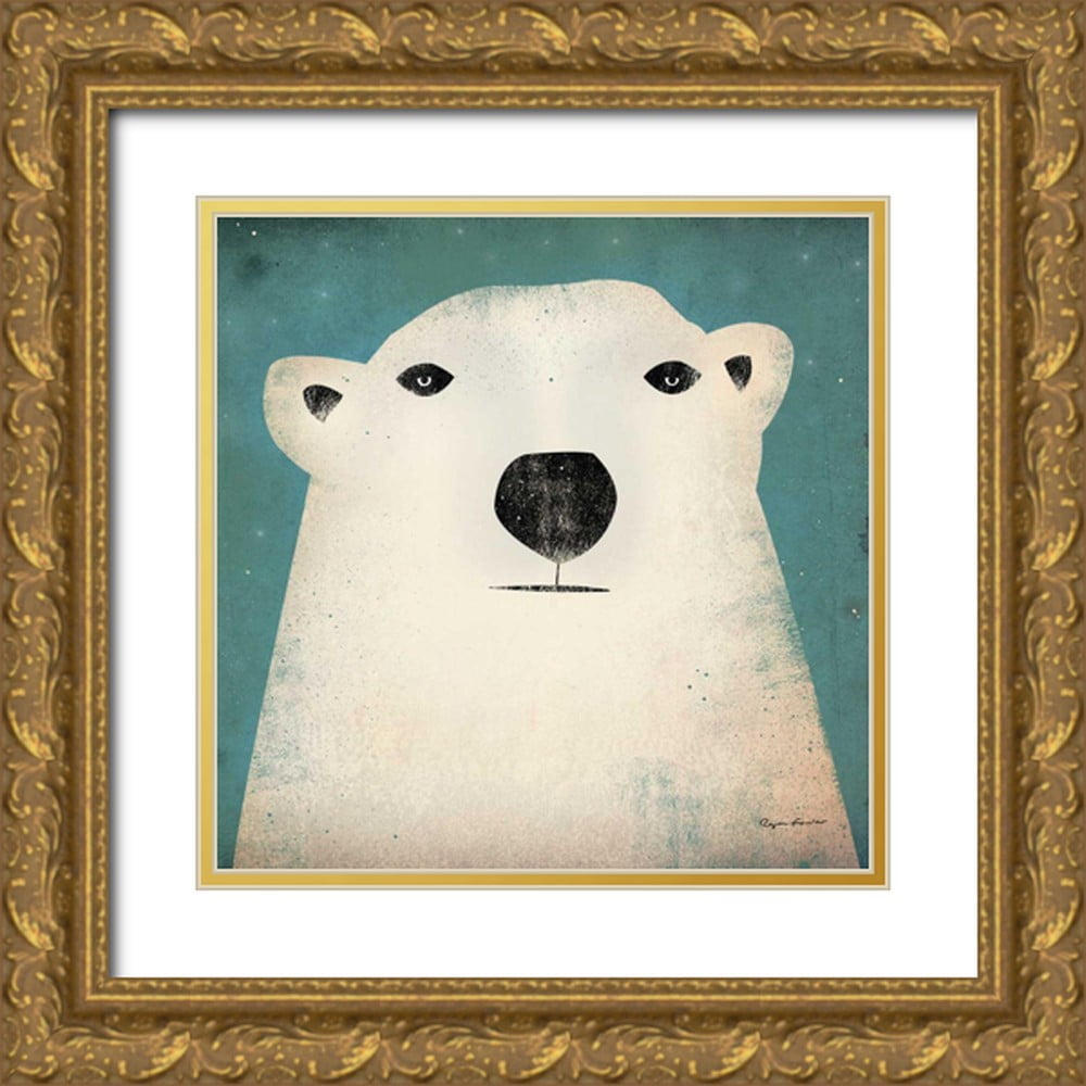 Fowler, Ryan 26x26 Gold Ornate Wood Framed with Double Matting Museum ...