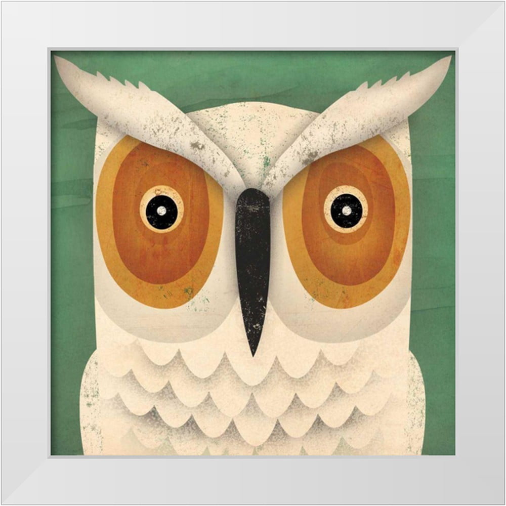 Fowler, Ryan 26x26 White Modern Wood Framed Museum Art Print Titled ...