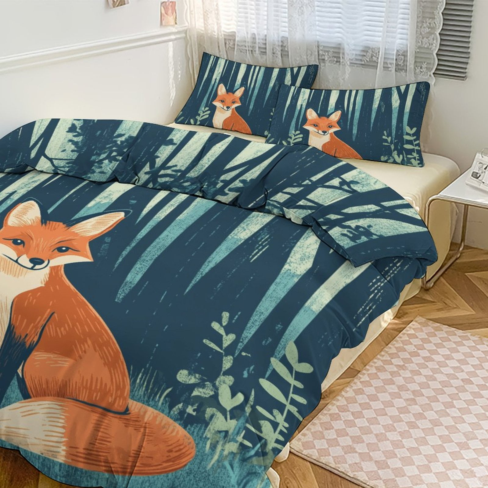 Fox (13) 3D Duvet Cover Set Quilt Cover Theme of Kid Boy Girl for ...