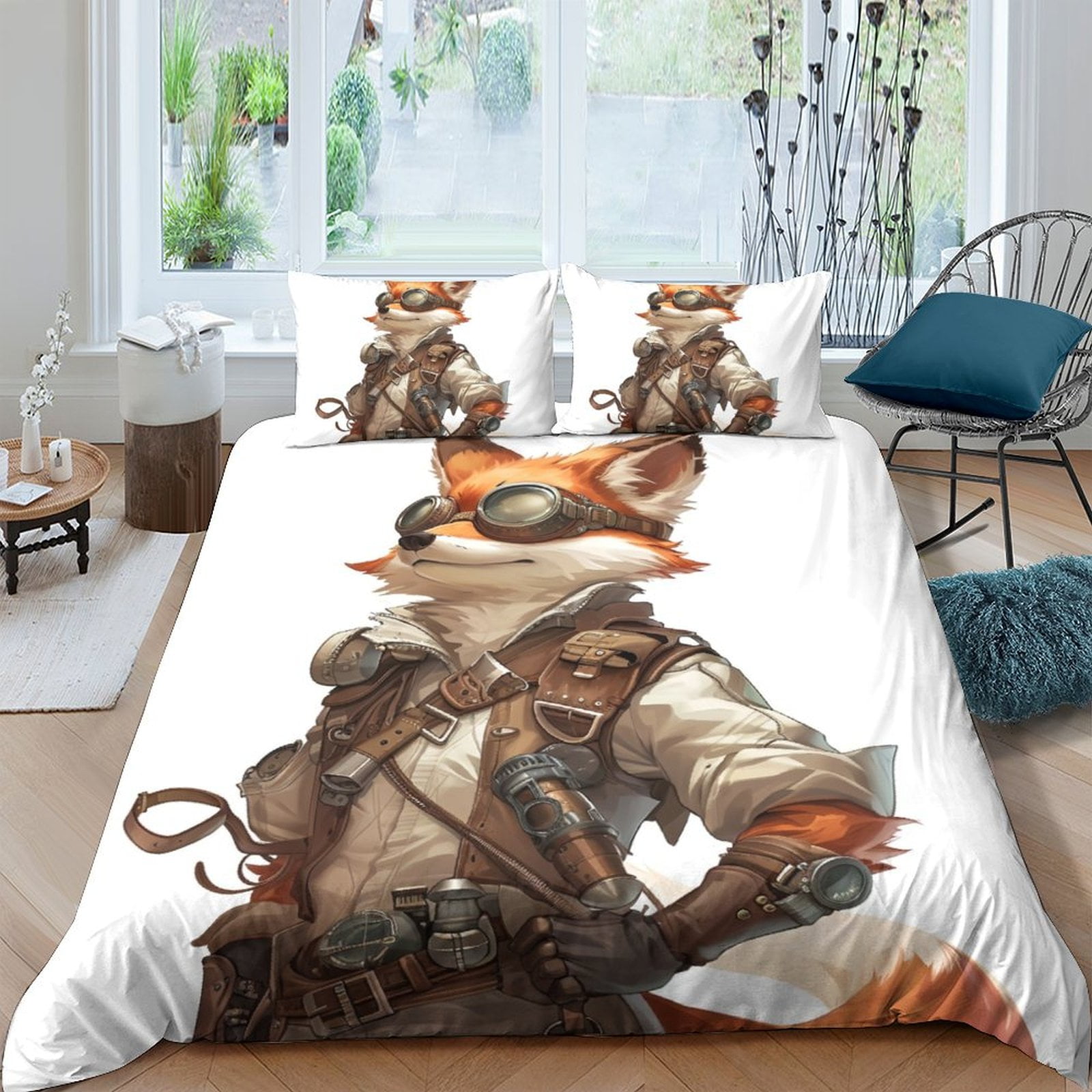 Fox 3D Printed Bedding Set Comforter Covers Quilt Cover Duvet Cover ...