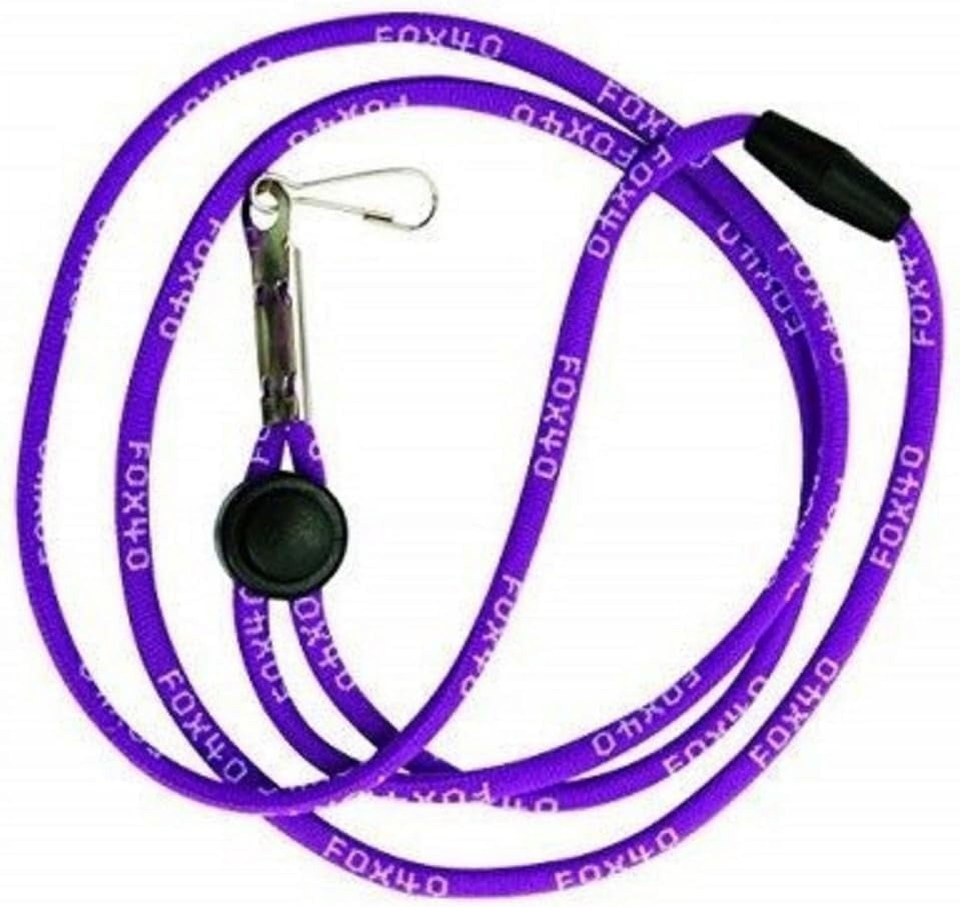 Fox 40 Breakaway Neck Lanyard Purple 3/16" Diameter 100-0801 - Walmart.com