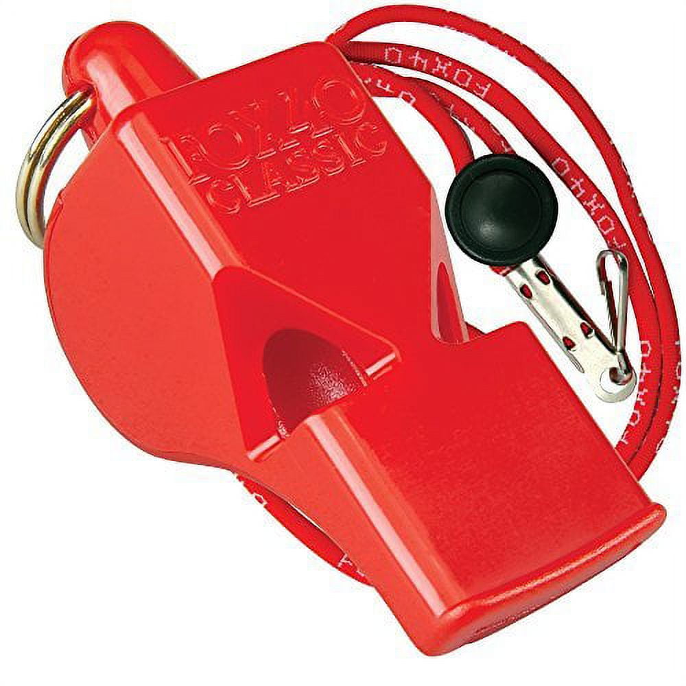 Fox 40 Classic Whistle with Breakaway Lanyard - Walmart.com