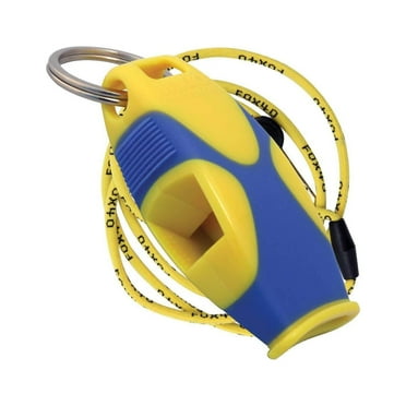Fox 40 Classic CMG Safety Pealess Whistle with Cushioned Mouth Grip and ...