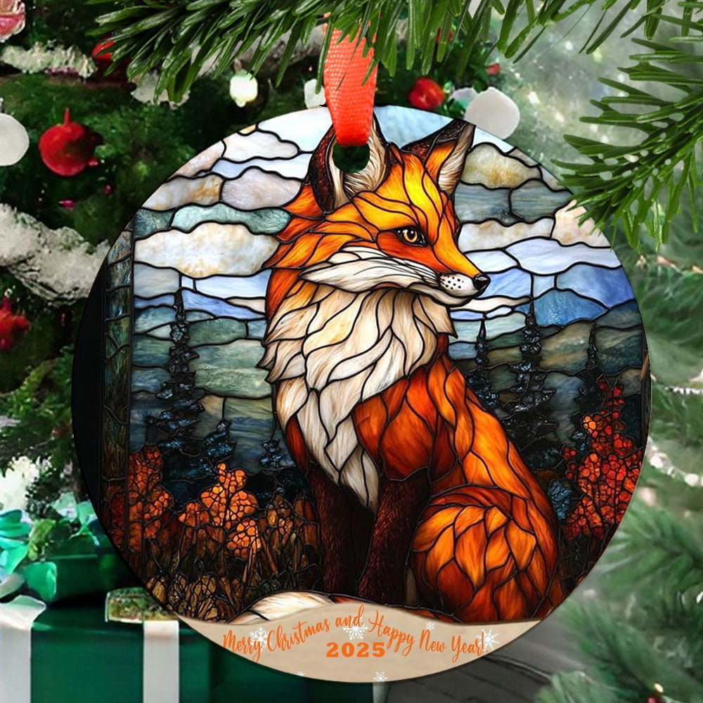 Fox 77 Christmas Ornament, Christmas Decoration Gift, Special Keepsake ...