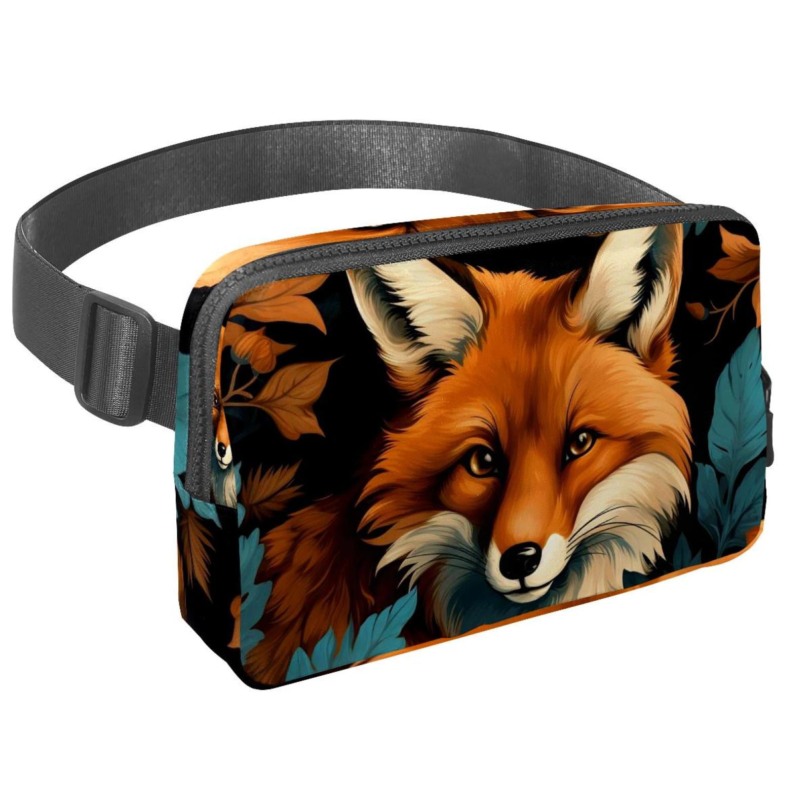 Fox Adjustable Lightweight Fanny Pack with Extension Strap - Unisex ...