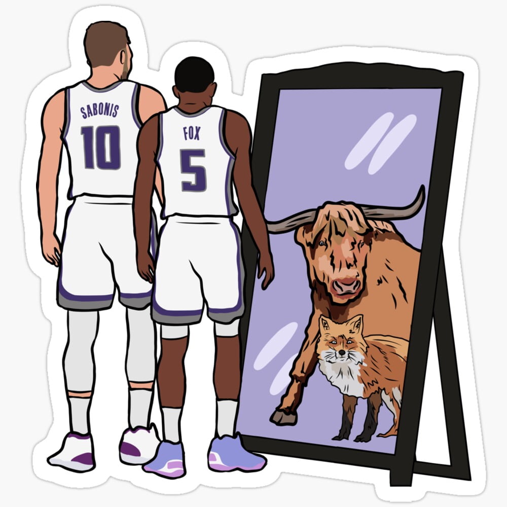 Fox And The Ox Sticker Phone Decal Water Bottle Stickers Car Decals ...