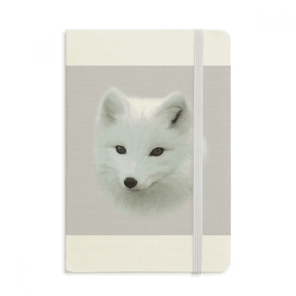 Fox Body Animals Eyes Art Deco Fashion Notebook Official Fabric Hard ...