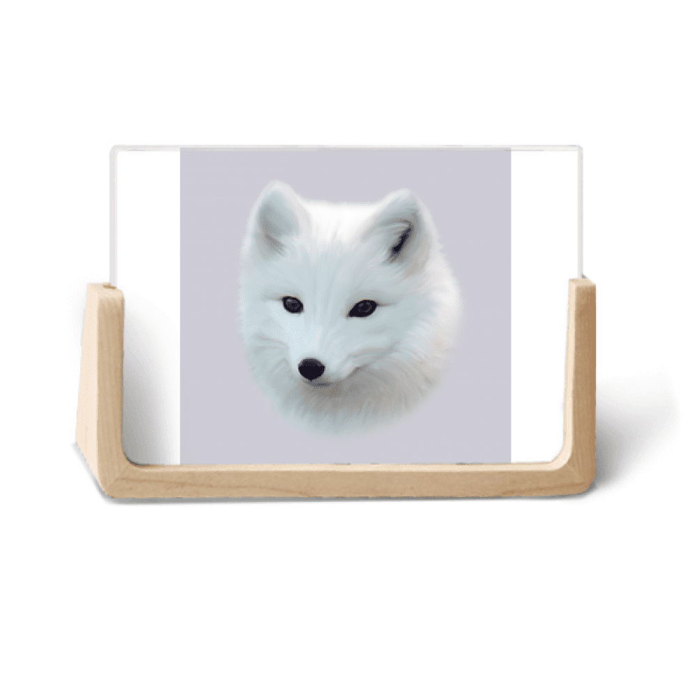 Fox Body Animals Eyes Art Deco Fashion Photo Wooden Photo Frame ...