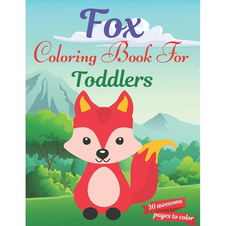 coloring pages fox girl